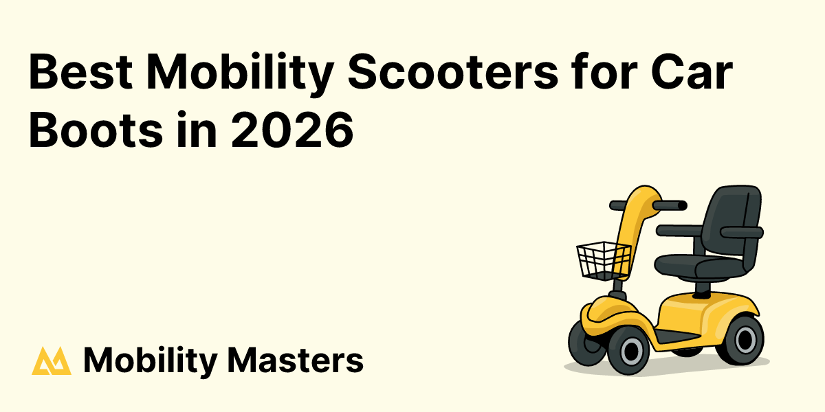 Best Mobility Scooters for Car Boots in 2026 | Mobility Masters