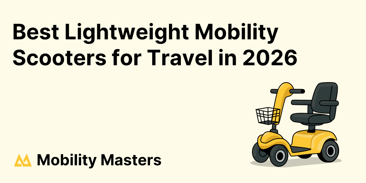 Best Lightweight Mobility Scooters for Travel in 2026 | Mobility Masters