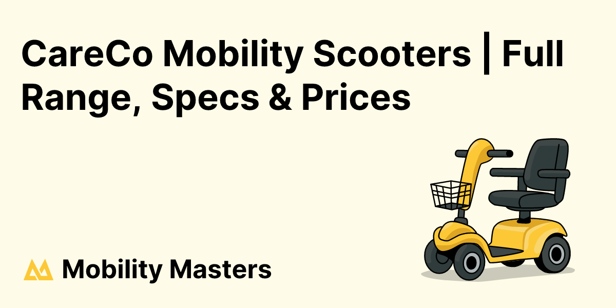 CareCo Mobility Scooters | Full Range, Specs & Prices | Mobility Masters