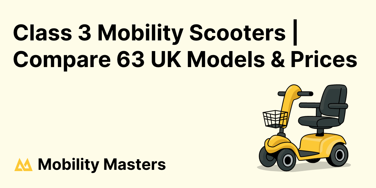Class 3 Mobility Scooters | Compare 63 UK Models & Prices | Mobility ...